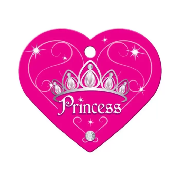 Pink Princess - Large Heart - Vetscribe